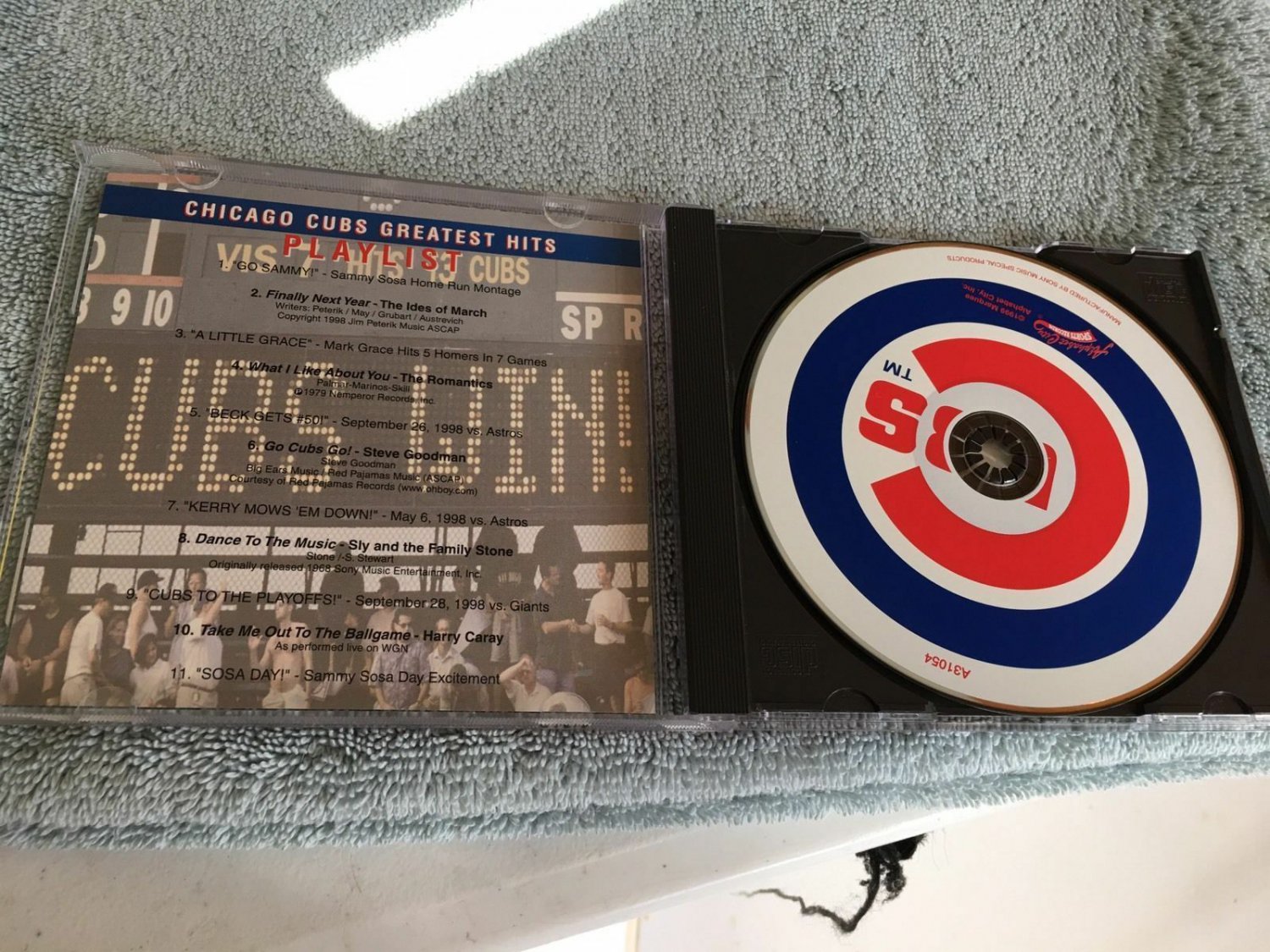 Chicago Cubs Greatest Hits Volume One Brand New In Wrapper MLB CD