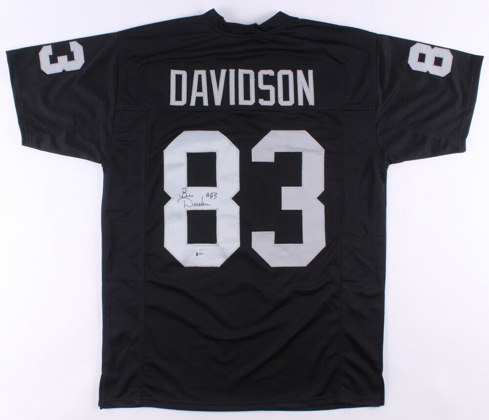 Ben Davidson Signed Oakland Raiders Jersey (Beckett COA) Super Bowl II