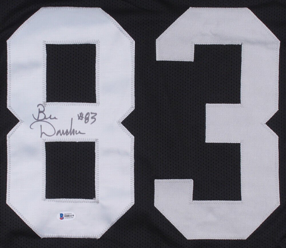 Ben Davidson Signed Oakland Raiders Jersey (Beckett COA) Super Bowl II