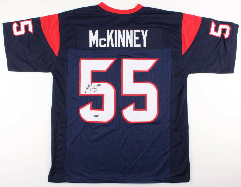 Benardrick McKinney Signed Texans Jersey (TriStar Hologram) 2015 2nd Rd ... Benardrick McKinney Signed Texans Jersey (TriStar Hologram) 2015 2nd Rd ...