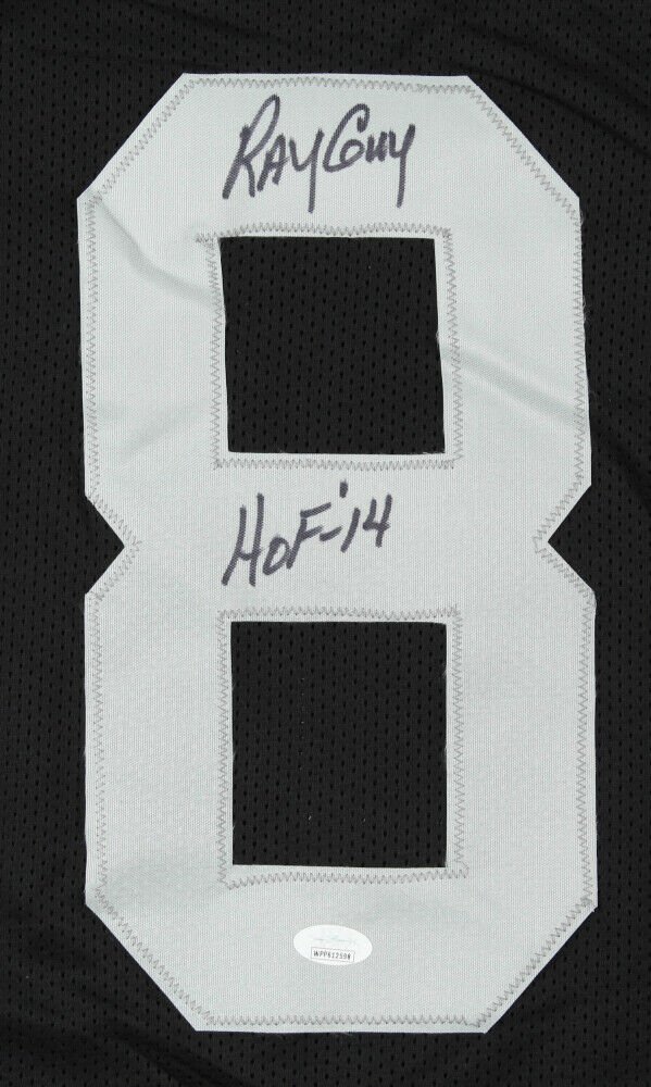 Ray Guy Signed Los Angeles Raiders Jersey (JSA Holo) 7×Pro Bowl Punter ...