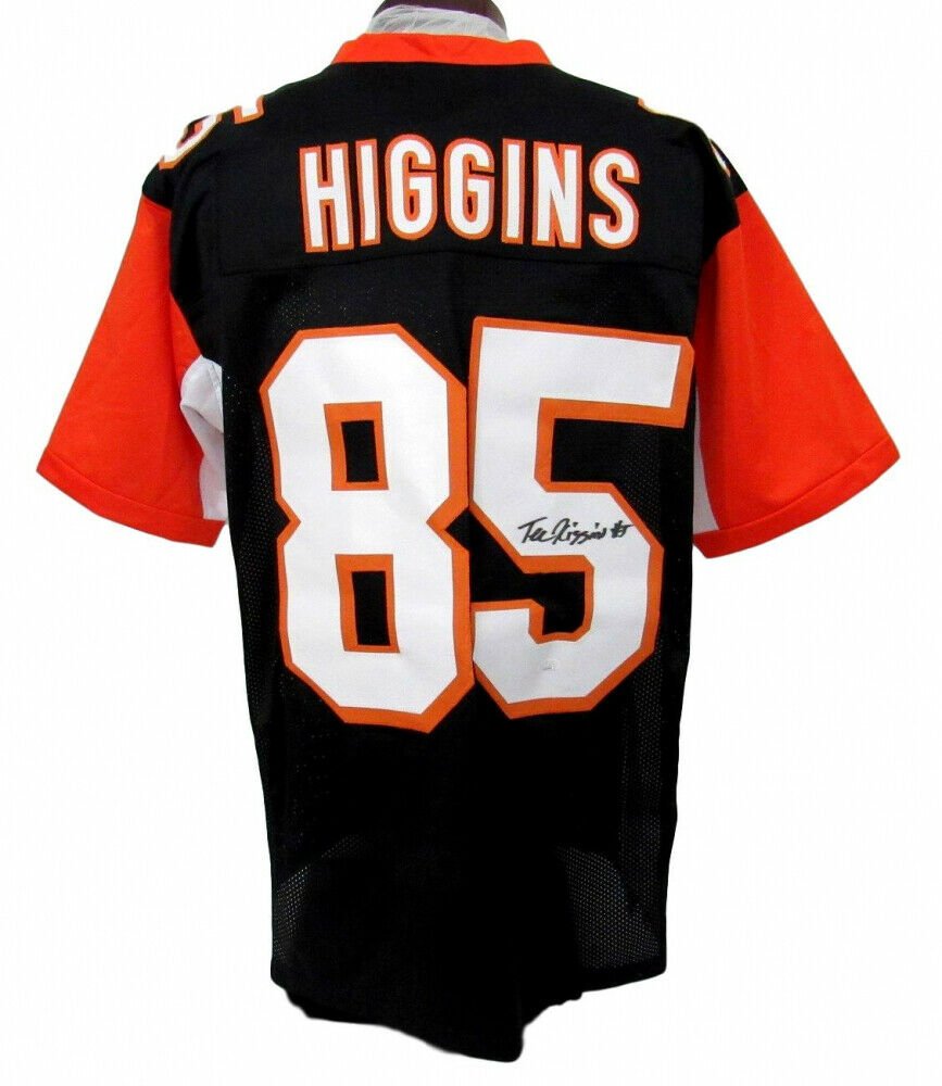 Tee Higgins Signed Cincinnati Bengals Black Jersey (JSA COA) U of ...