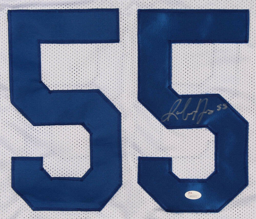 Robert Jones Signed Dallas Cowboys Jersey (JSA COA) 1992 NFC Rookie of ...