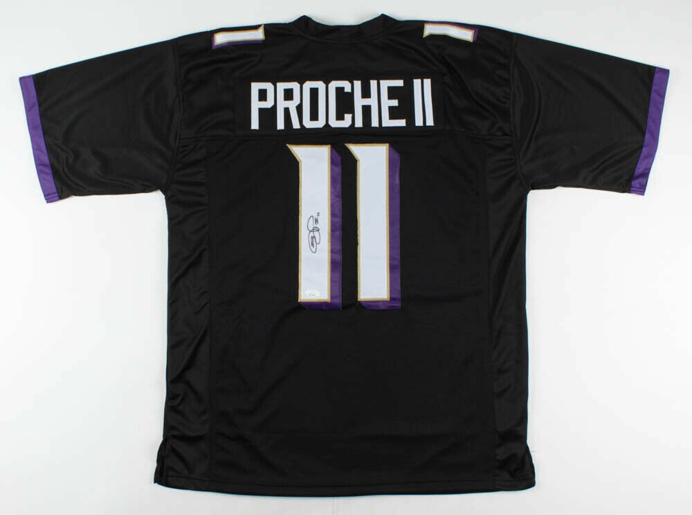 James Proche Signed Baltimore Ravens Jersey (JSA COA) 2020 6th Rd Draft ...