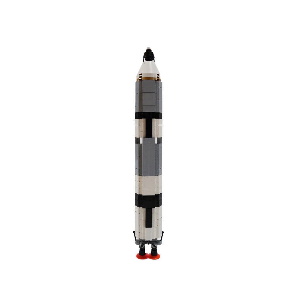 BuildMoc Gemini Titan Rocket (Saturn V scale) Titan II GLV Model 203 Pieces