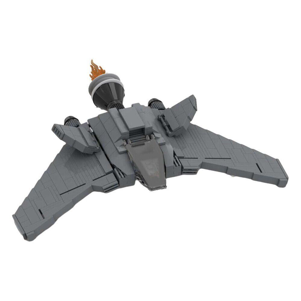 F-302 Fighter Interceptor Model 347 Pieces Building Kit from Sci-Fi Movie