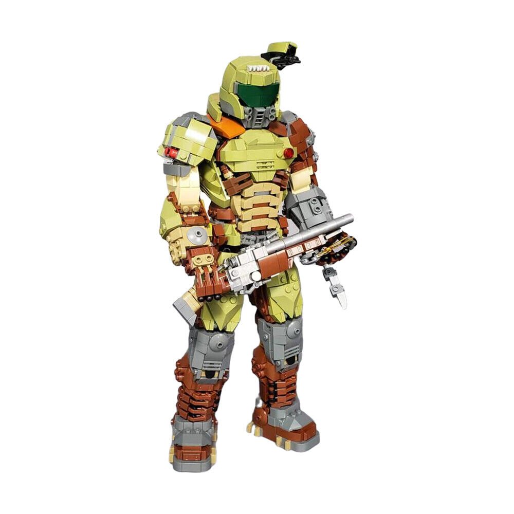BuildMoc Cosmic Soldier Model 1665 Pieces for Adults from Video Game Series