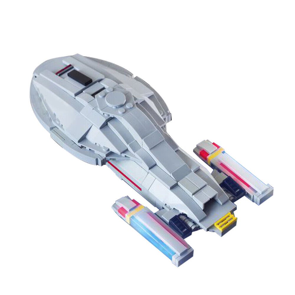 BuildMoc Fictional Spaceship Model 333 Pieces Building Toys from Sci-Fi ...