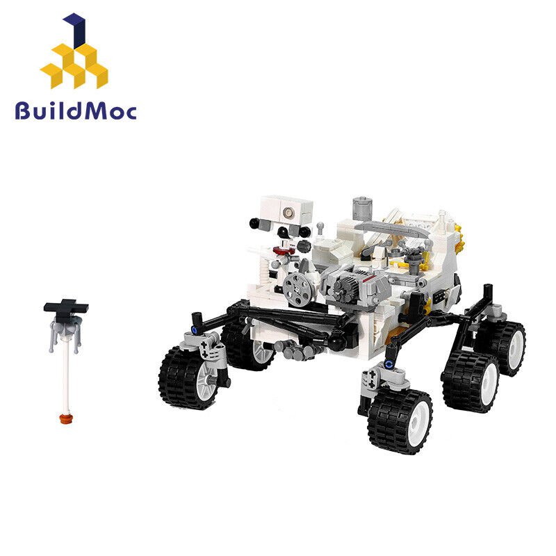 Mars Rover with 6 Wheels Model 764 Pieces Building Toy Kit for Adults ...