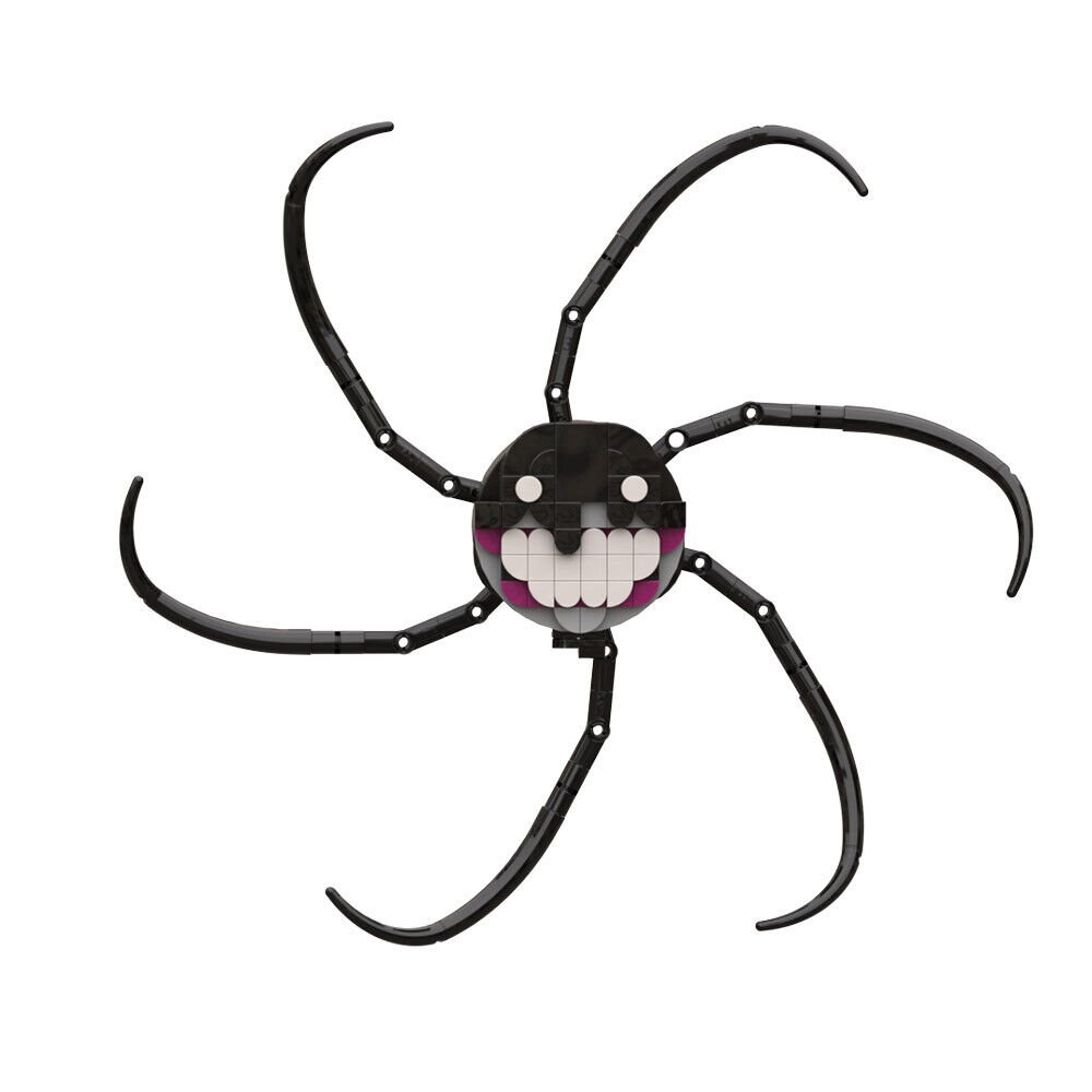 BuildMoc Screech Tentacle Monster Sphere Model Covered in Black Slime ...