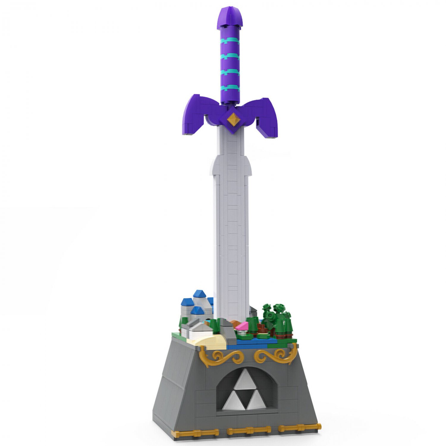 The Master Sword Hyrule Castle Toys Set 388 for Collection