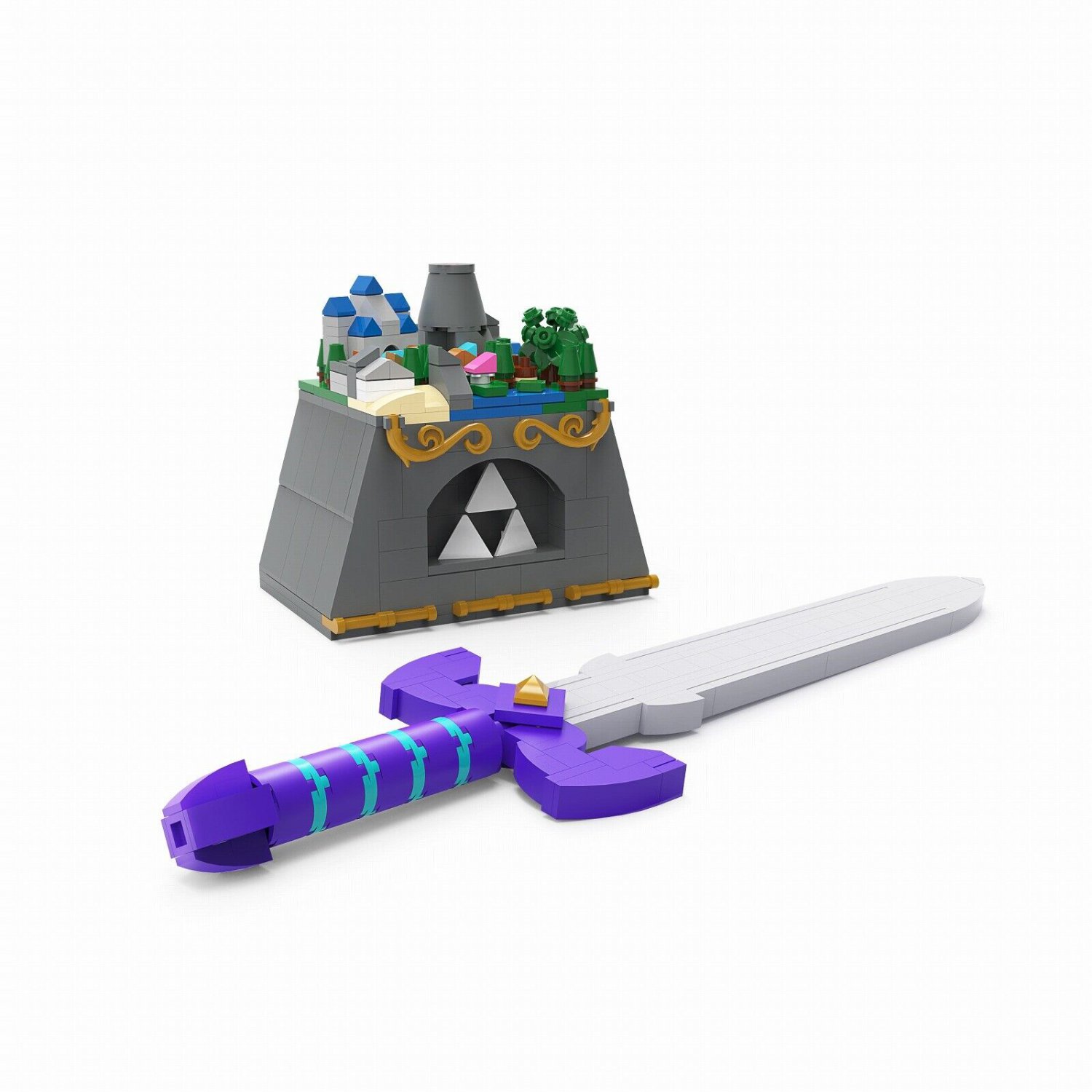 The Master Sword Hyrule Castle Toys Set 388 for Collection
