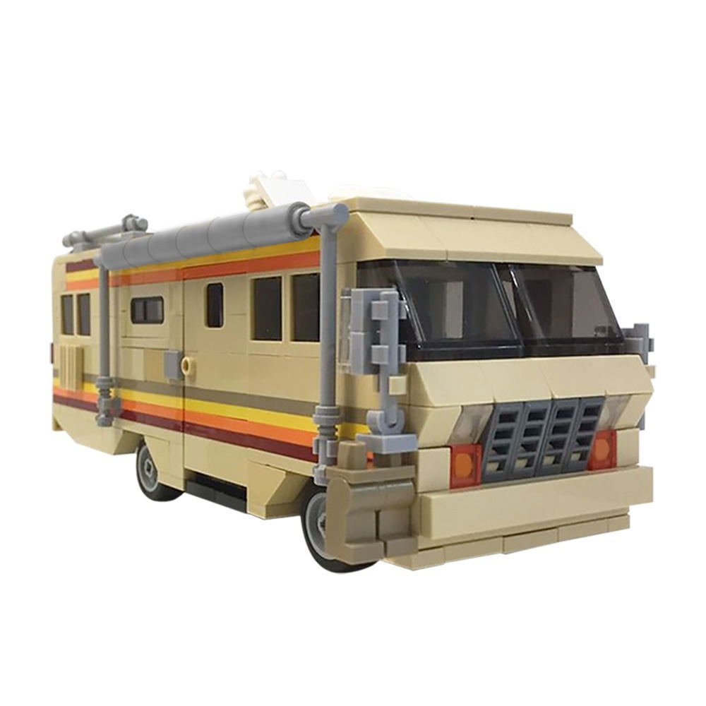 BuildMoc Iconic RV Motorhome Model from TV Show 478 Pieces Building ...