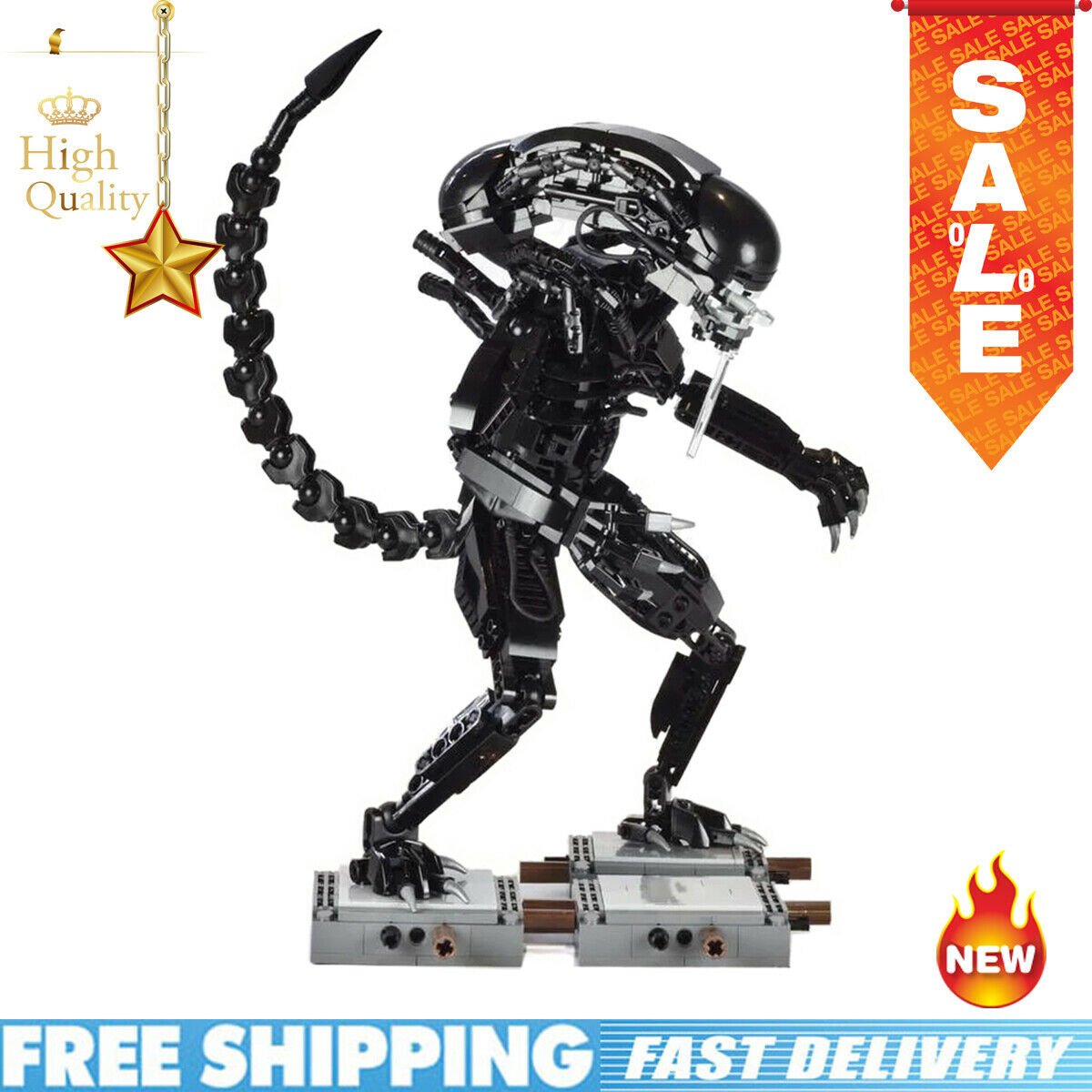 Super Hero Alien Xenomorph Alien Movie Series Mech Model Building Block ...