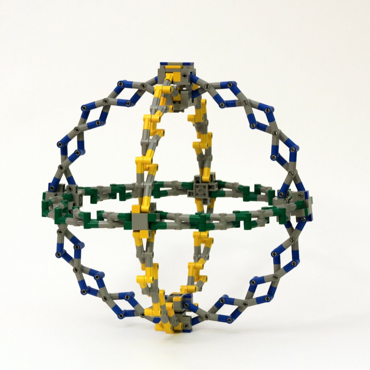 Tensegrity Sculptures Hoberman Sphere Blocks Dynamic Physics Balance ...