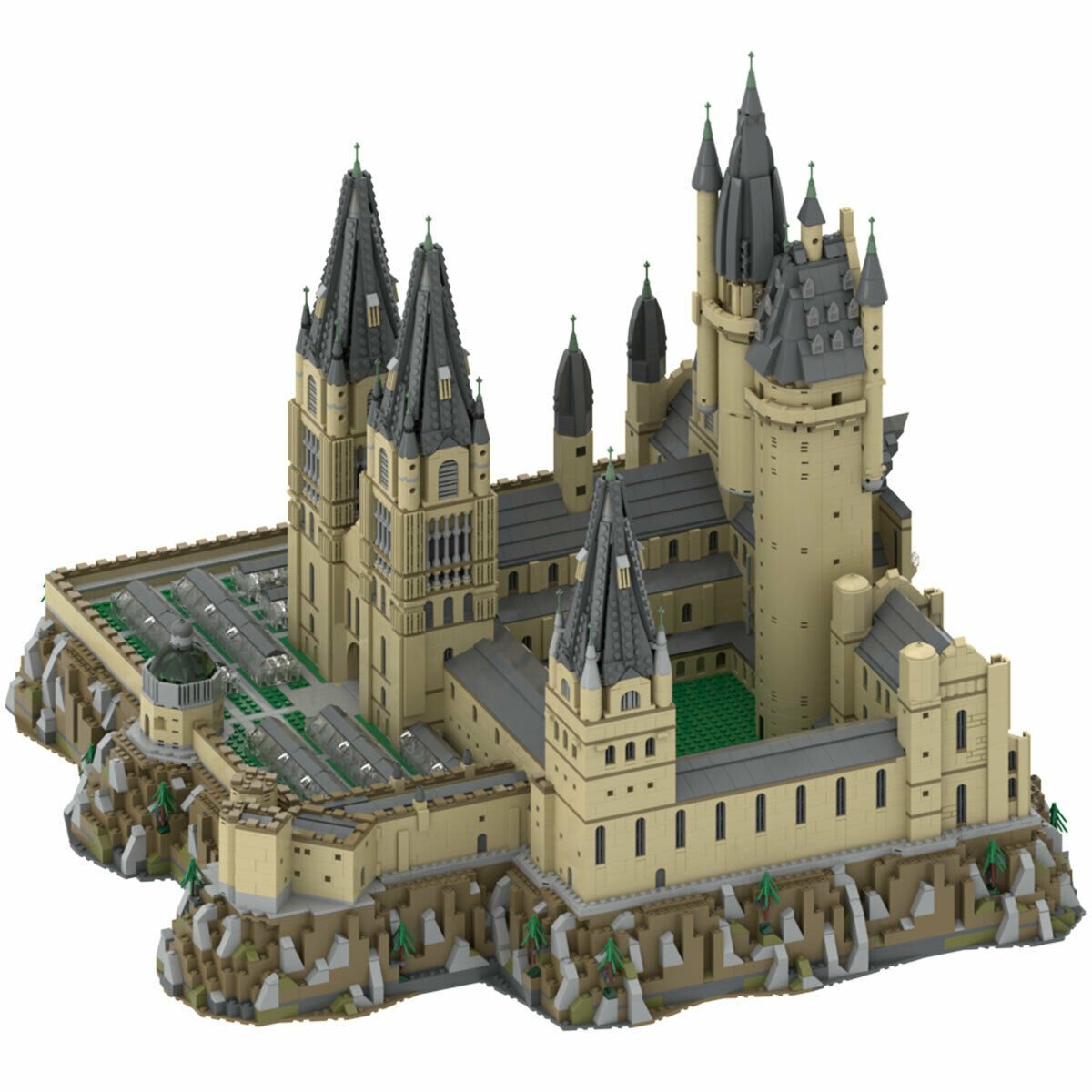 Harry Potter Hogwarts Castle Building Blocks Bricks Classic Huge MOC-30884
