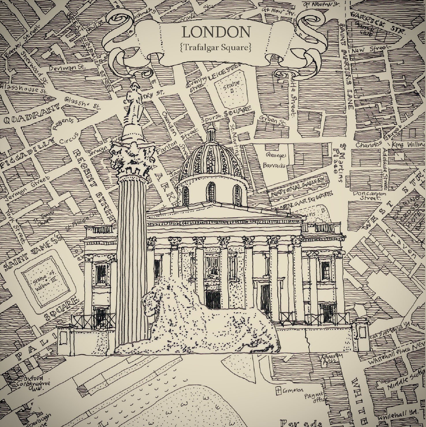 'TRAFALGAR SQUARE'