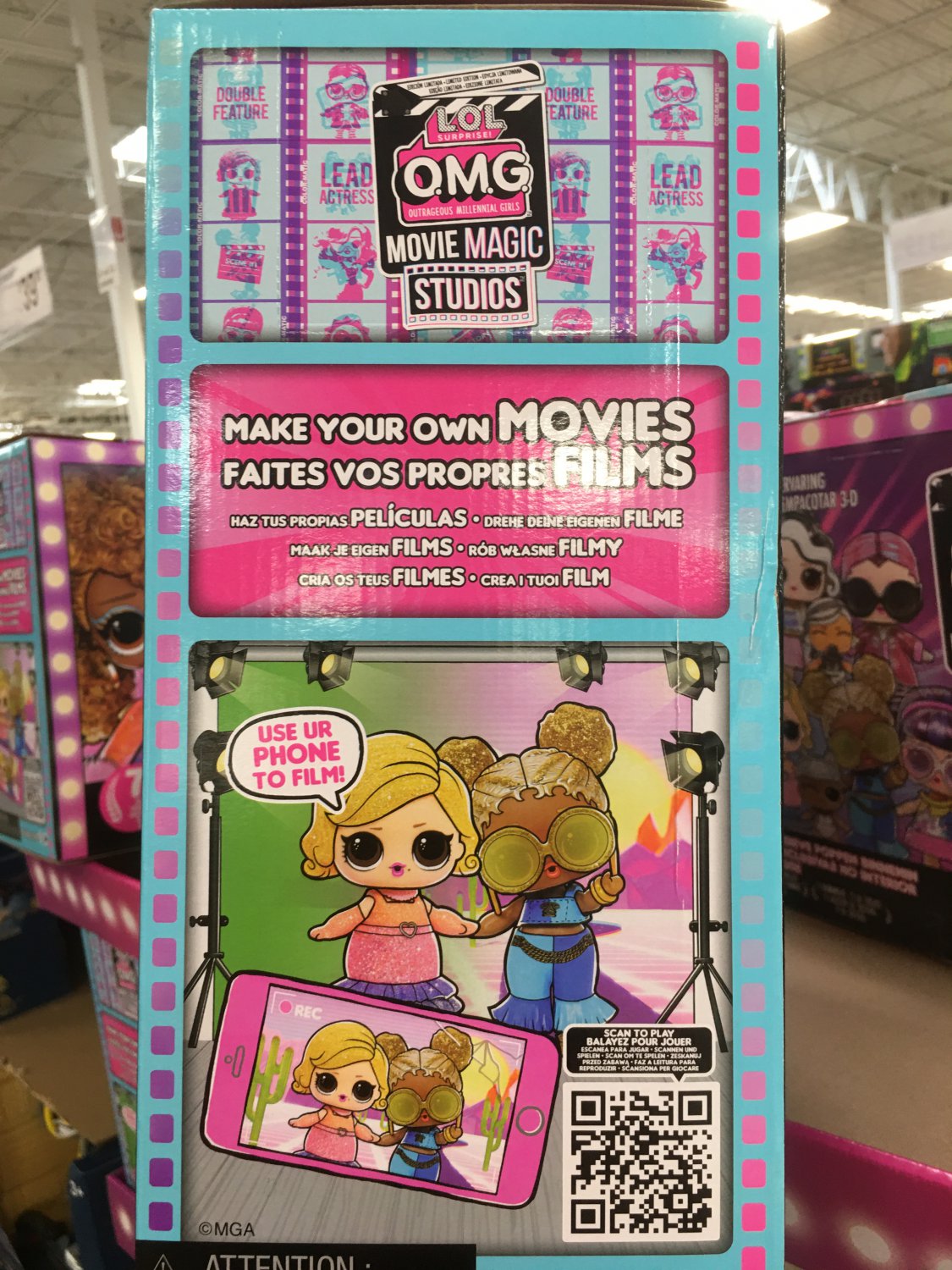 LOL Surprise OMG Movie Magic Studios with 70+ Surprises