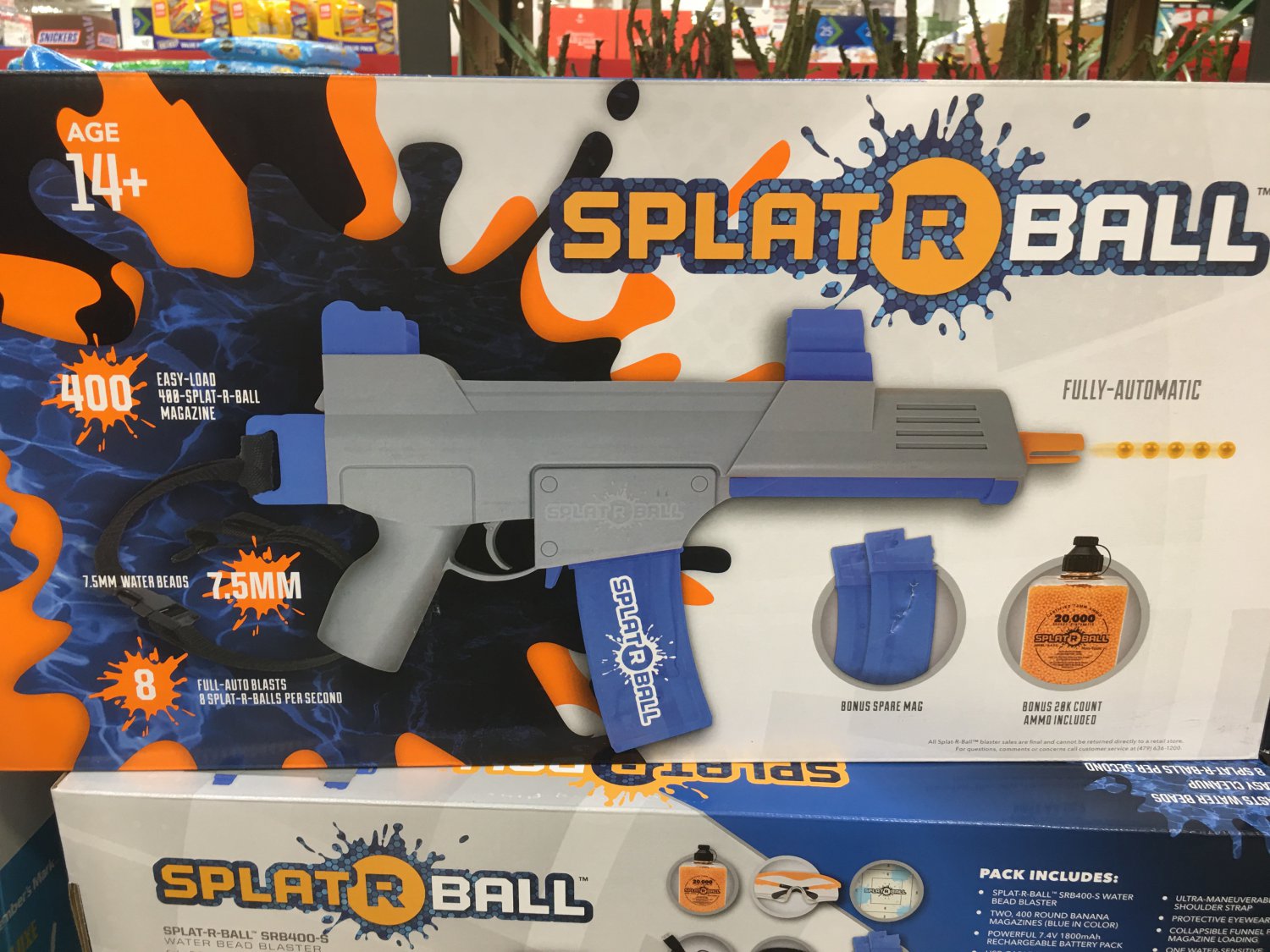 SPLATRBALL Full Auto Water Bead Blaster Kit