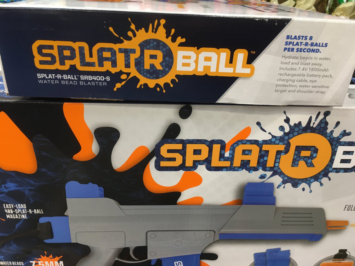 SPLATRBALL Full Auto Water Bead Blaster Kit