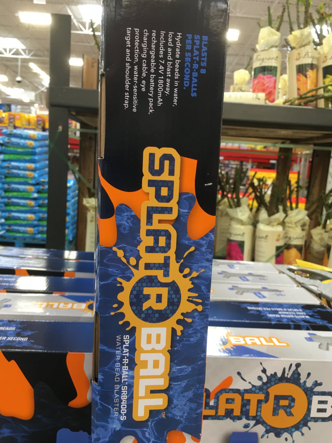 SPLATRBALL Full Auto Water Bead Blaster Kit