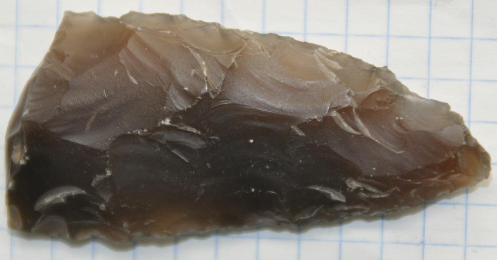 Neolithic Stone Age flint knife scraper