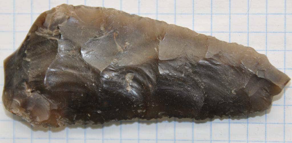 Neolithic Stone Age flint knife scraper