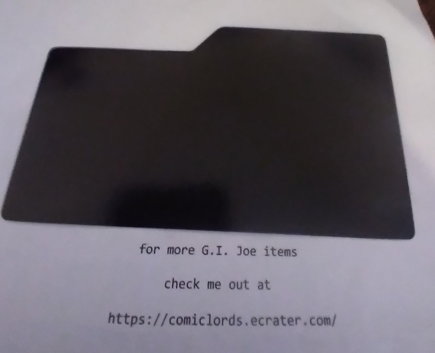 Copperhead V4 FileCard "From 2008 Comic Pack 2 Pack" GI Joe G.I. Joe ...