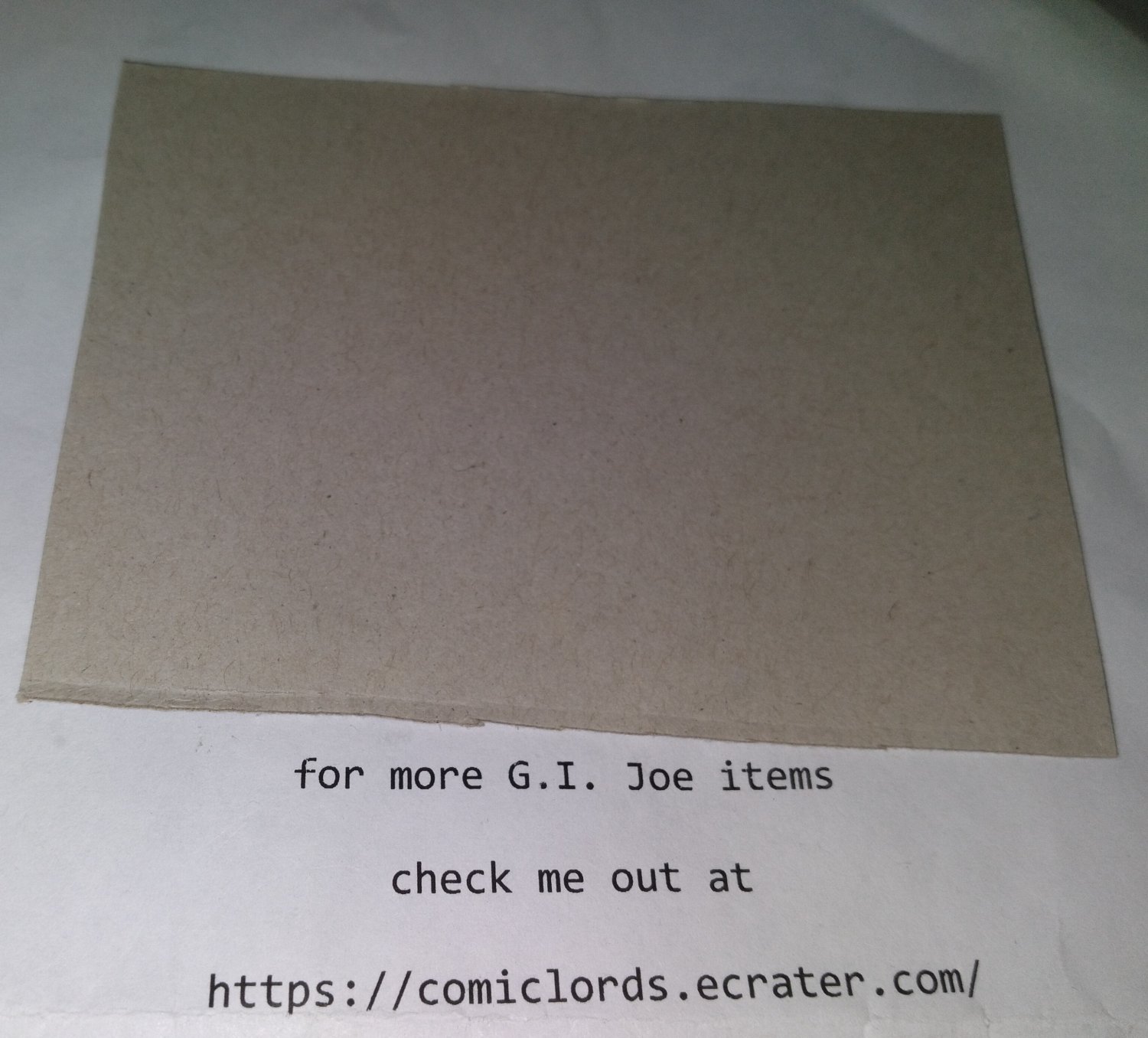 Beachhead V17 Filecard 50th Ann Viper Pit G.I. Joe GI JOE File Card