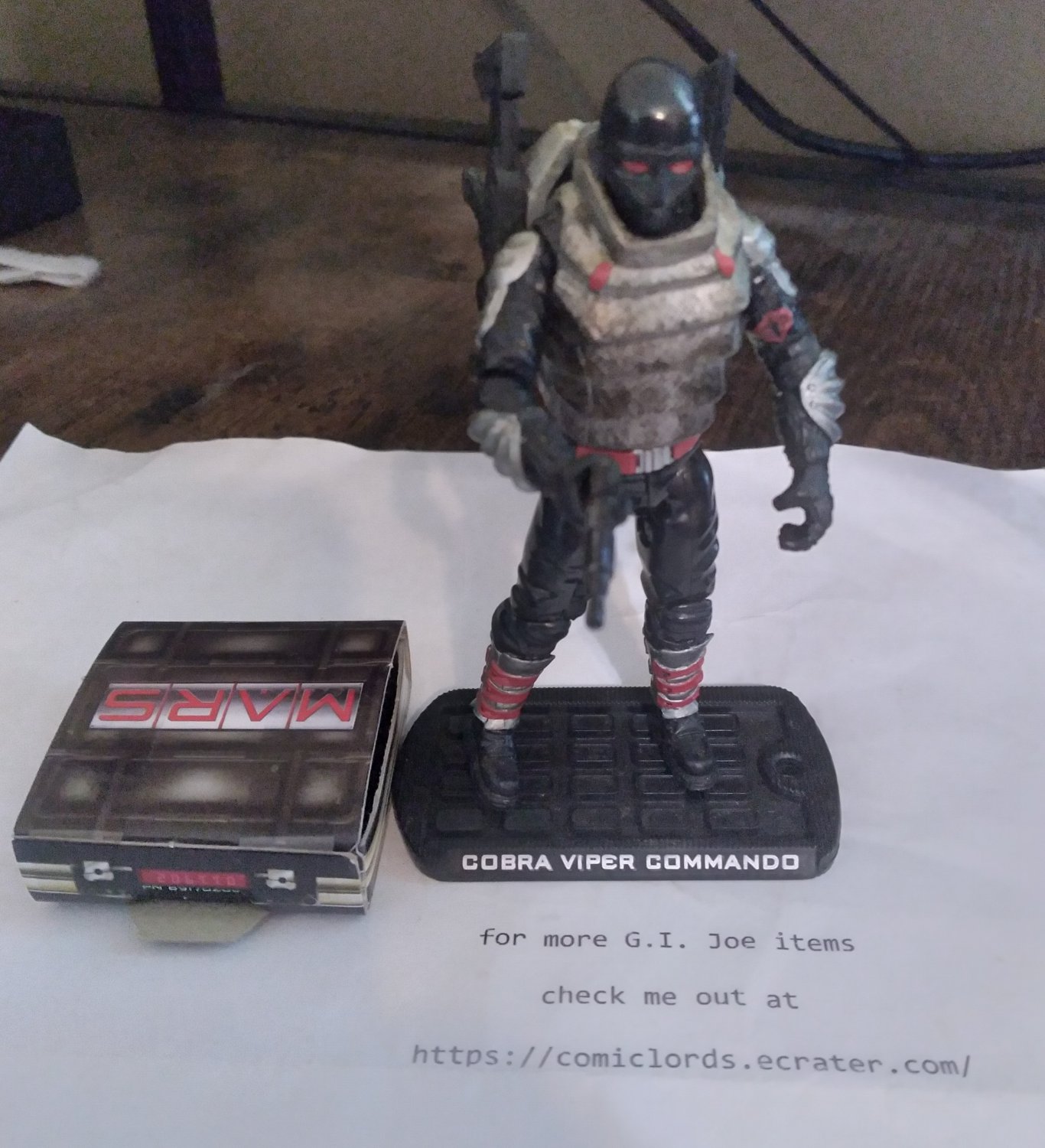 Cobra Viper Commando V26 100% Complete Rise of Cobra ROC G.I. Joe GIJOE ...