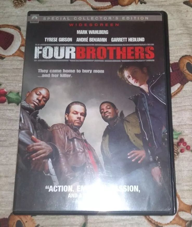 Four Brothers (DVD, 2005, Widescreen) Mark Wahlberg Tyrese Gibson