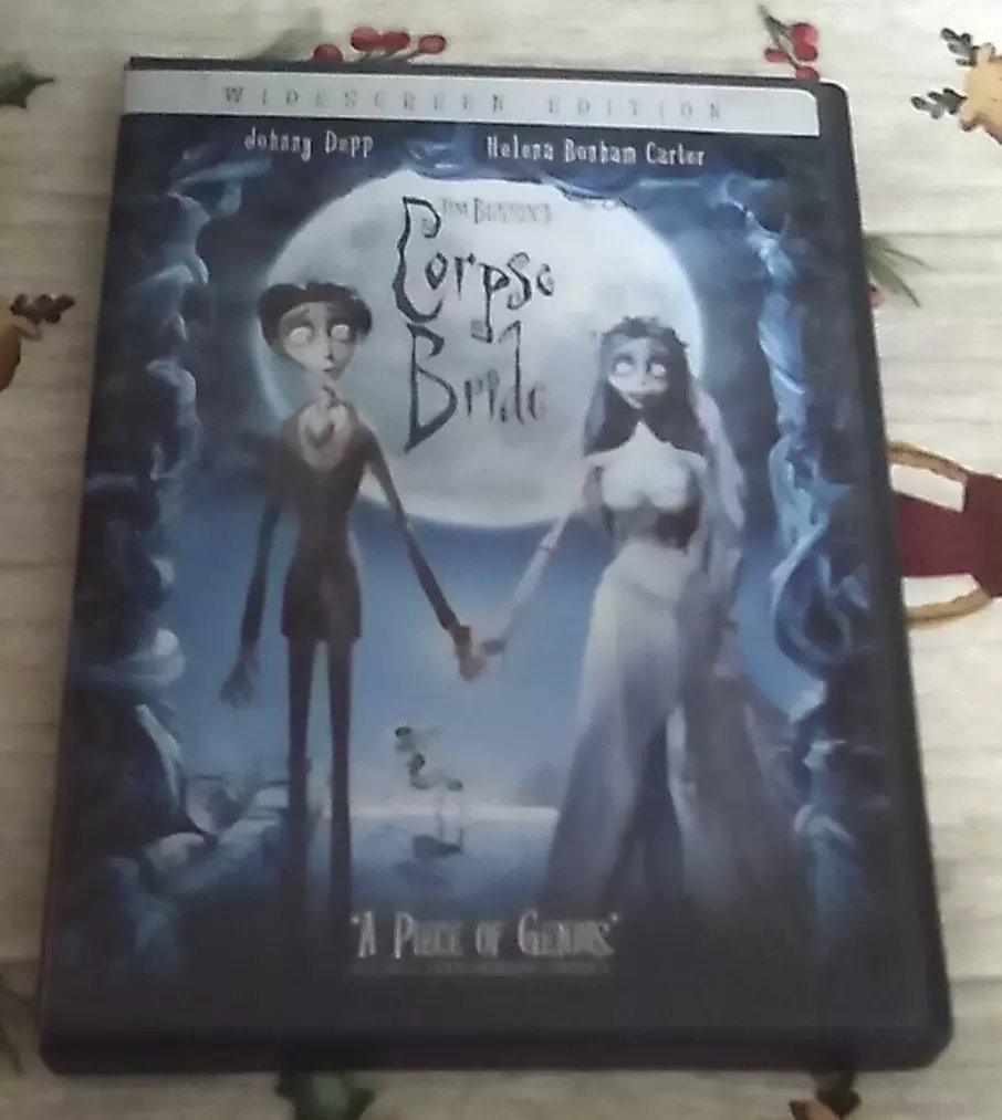 Tim Burton's Corpse Bride (DVD, 2005) Johnny Depp Widescreen Edition