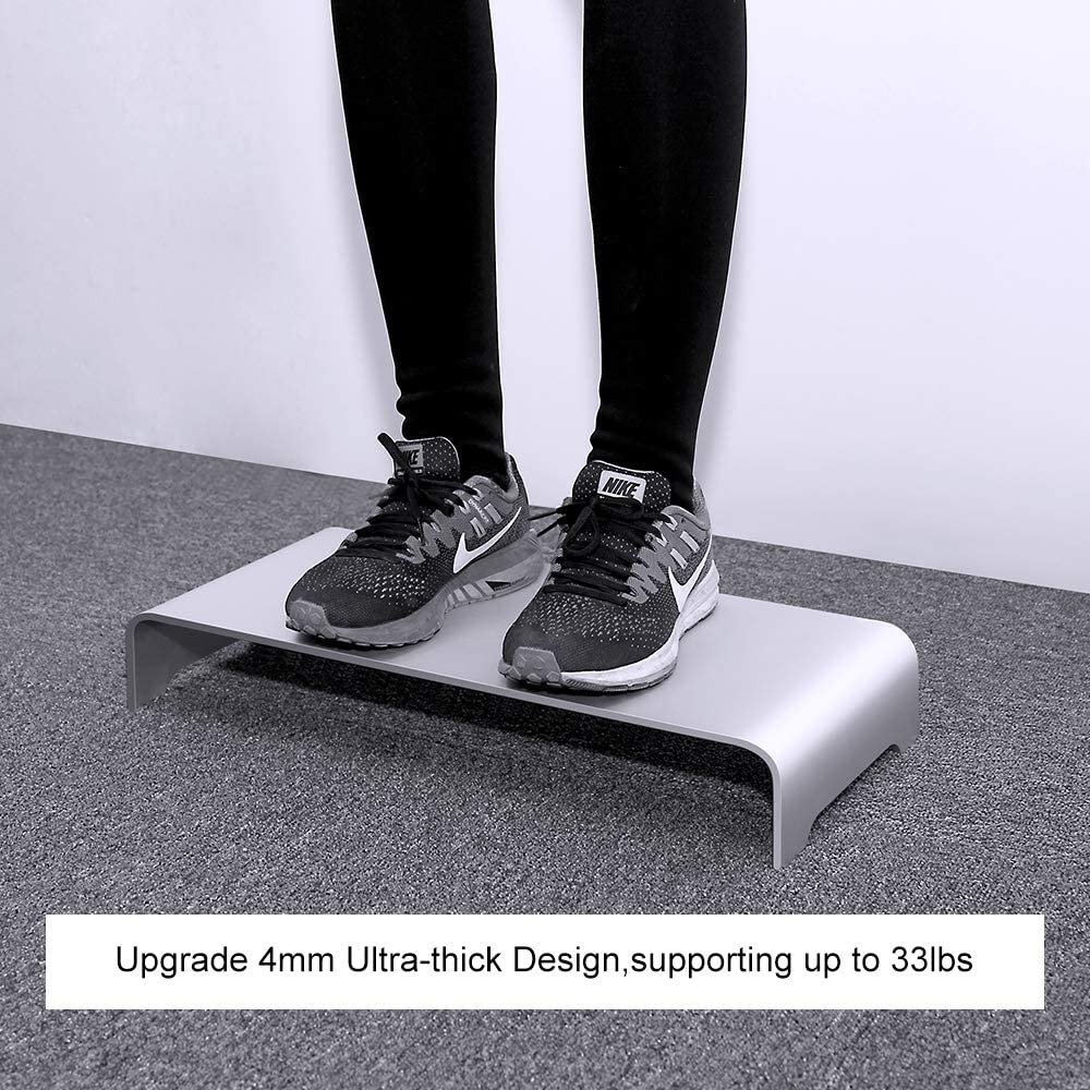 Vaydeer Aluminum Monitor Stand Computer Riser Universal Metal Desktop ...