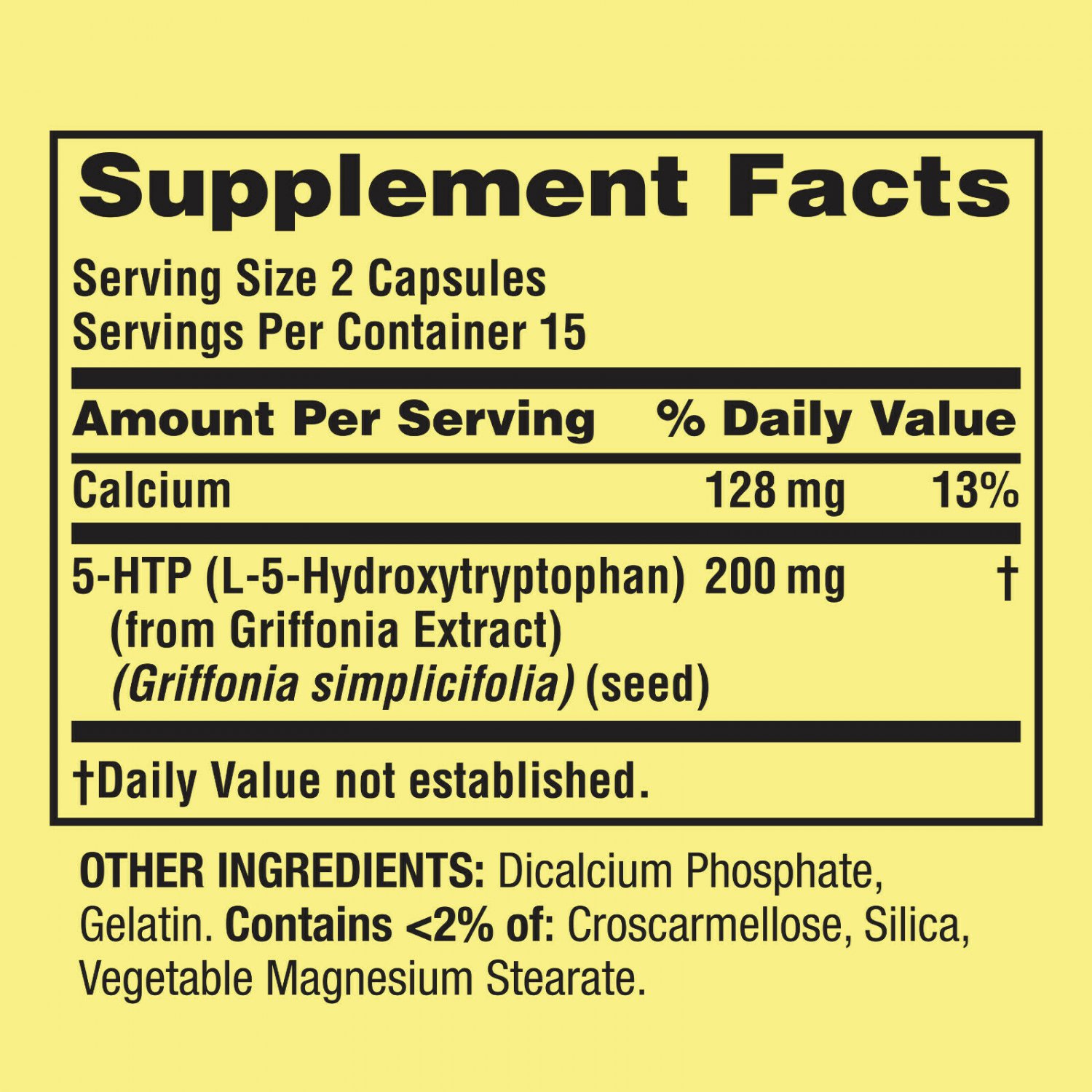 Spring Valley 5-HTP Mood Health 100 mg 30 Capsules