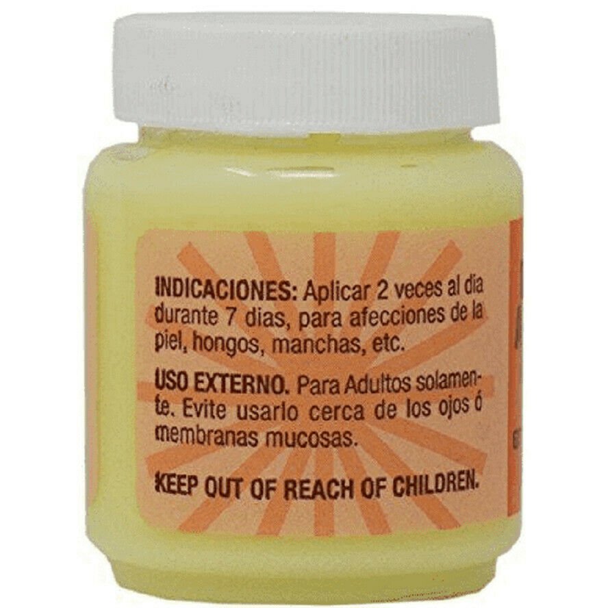 Sulfur Ointment USP 10% Scabicide Pomada Azufre Escabicida 2 oz