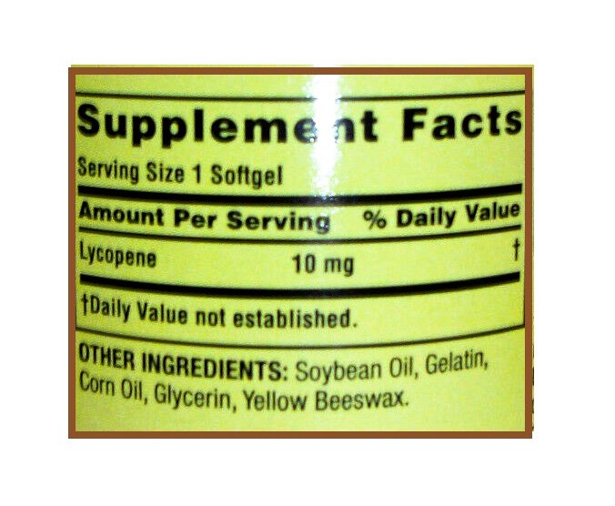 Spring Valley Prostate Health Lycopene 60 Softgels