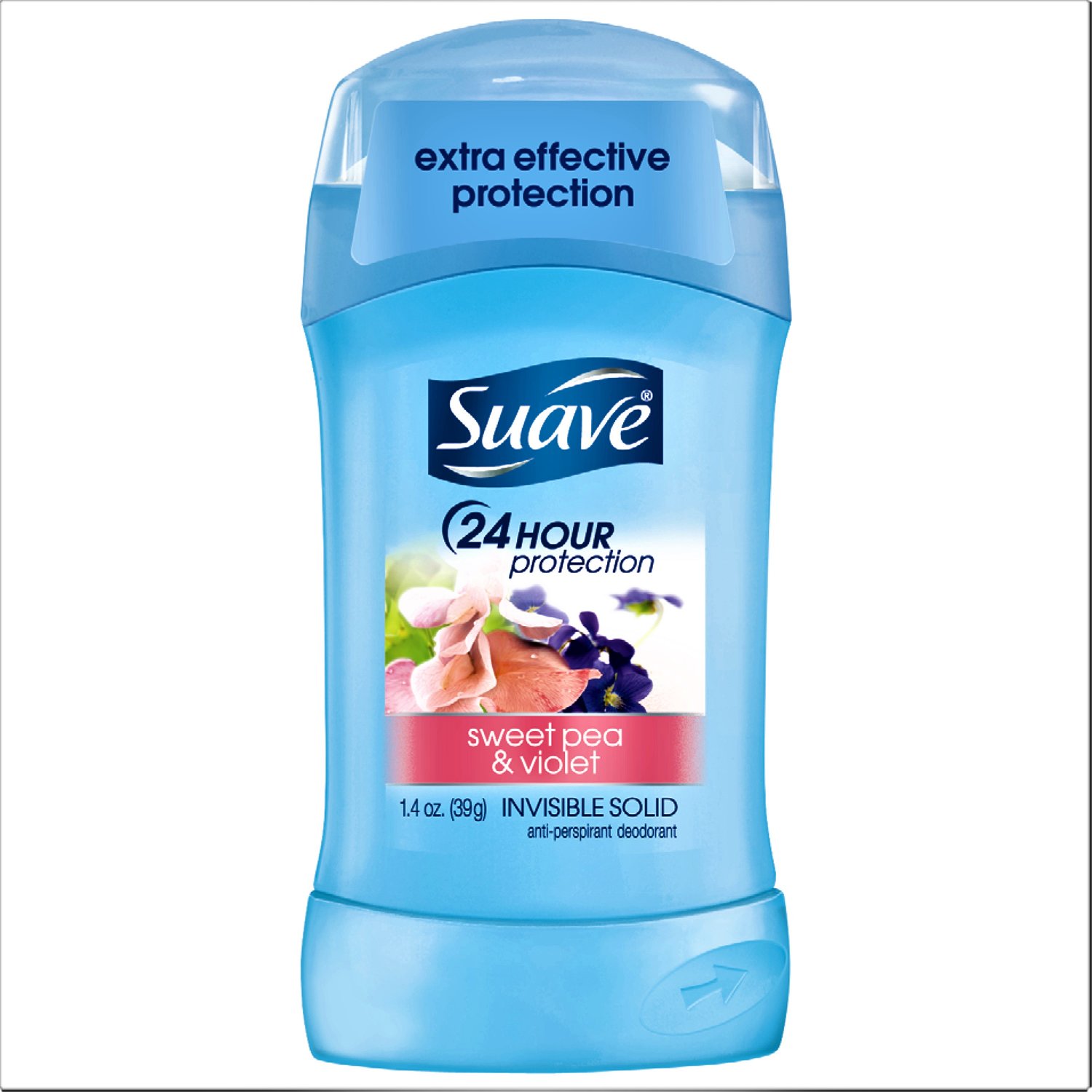 Suave Solid Invisible Antiperspirant Deodorant Sweet Pea/Violet 1.4oz ...