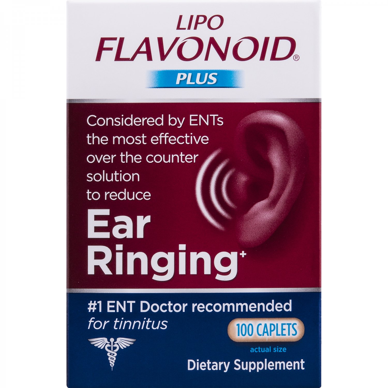 Lipo-Flavonoid Plus Ear Health Supplement ( For Ear Ringing Tinnitus ...