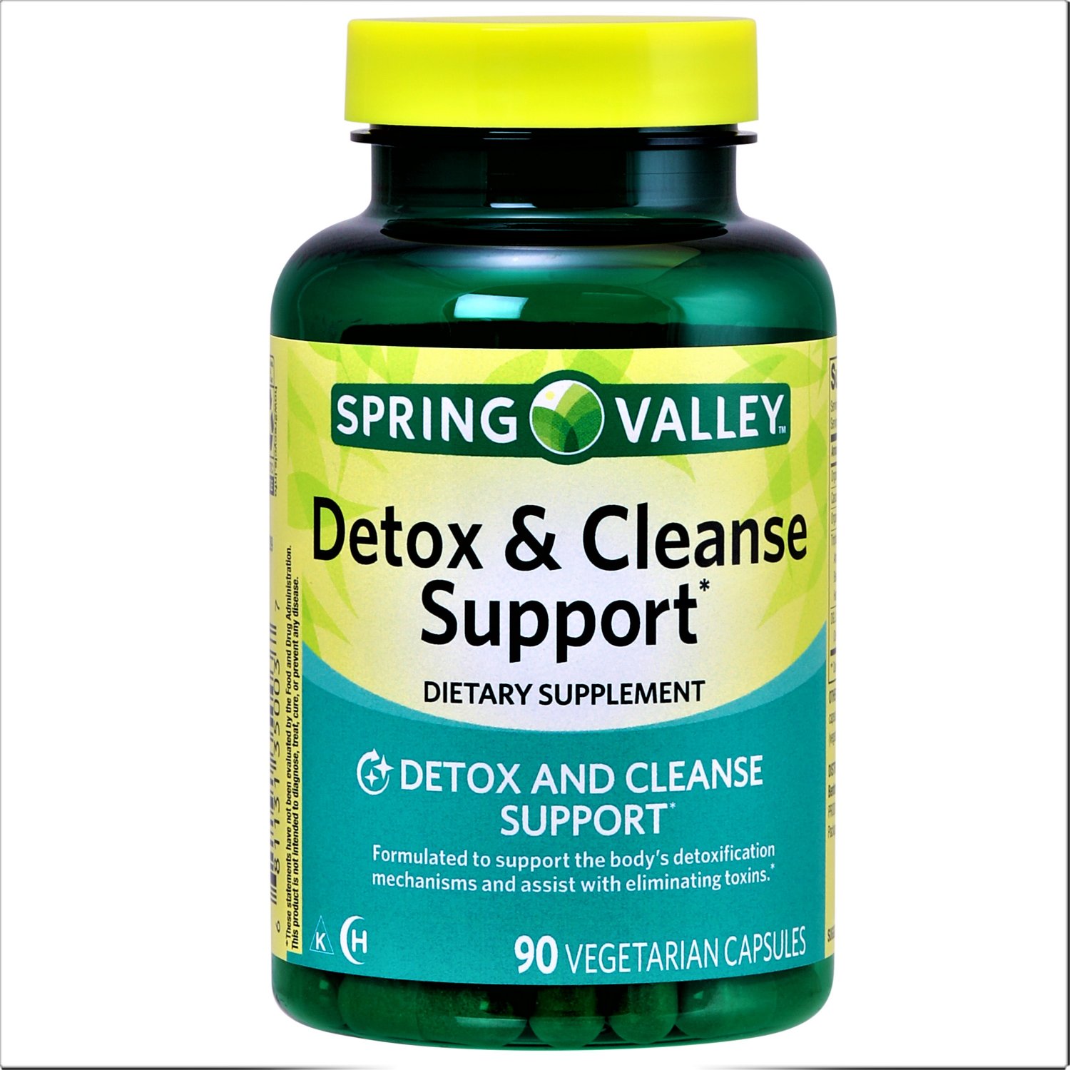Spring Valley Detox & Cleanse Support Dietary Supplement 90 Vegetarian ...
