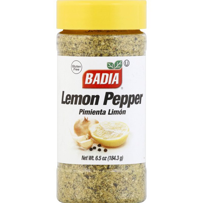 Badia Lemon Pepper Powder 6.5 Oz