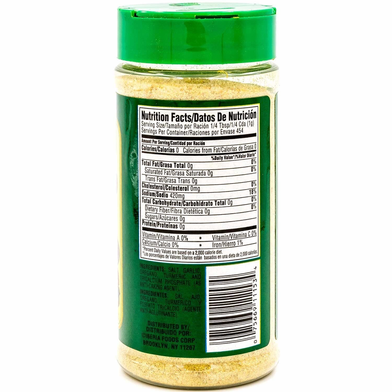 Iberia Adobo All Purpose Seasoning Without Pepper 16 oz