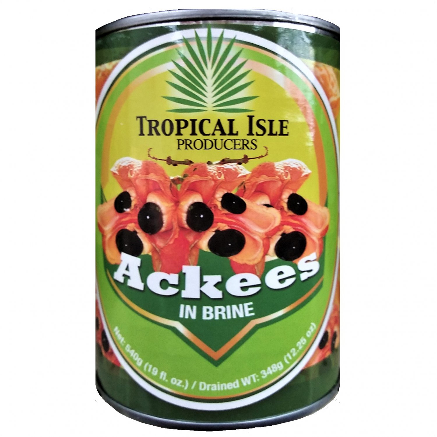 Tropical Isle Producers Ackees in Brine (19 Oz Can) 6 Cans