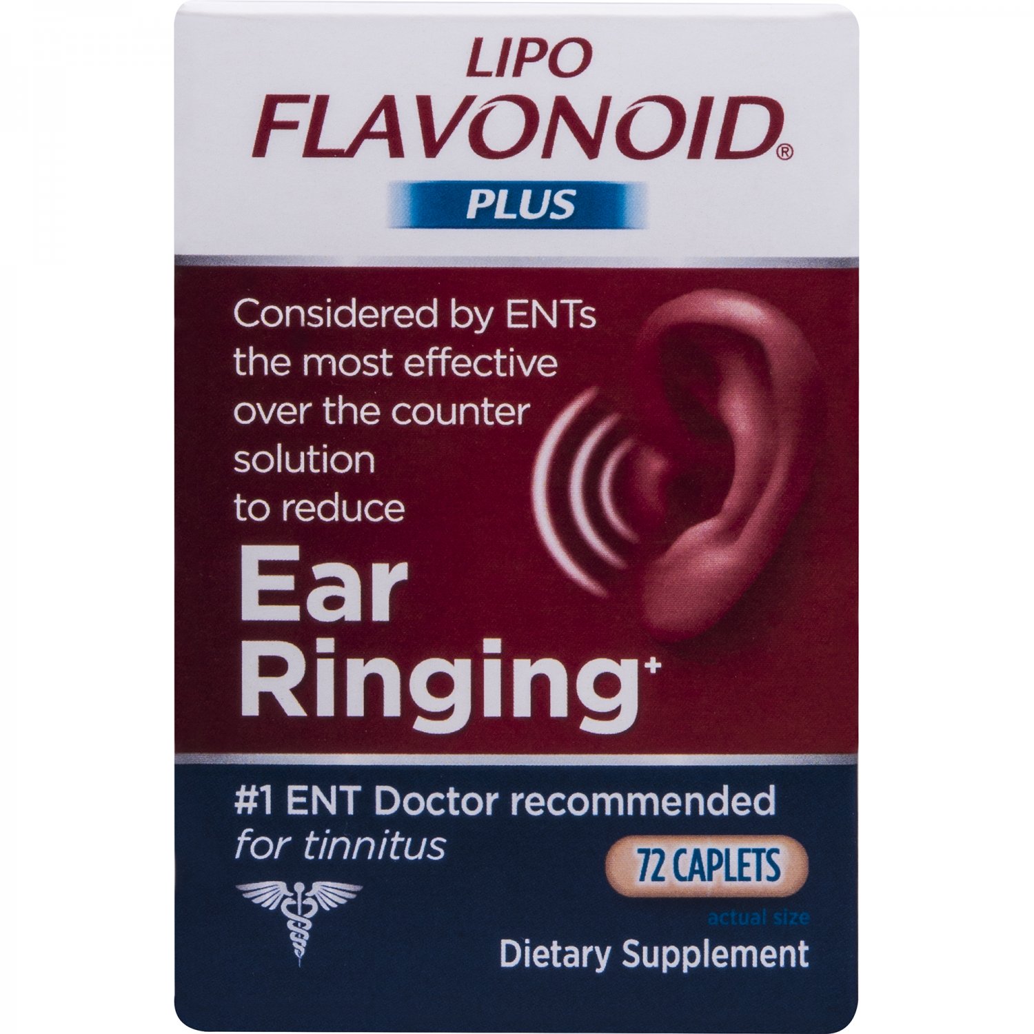Lipo-Flavonoid Plus Ear Health Supplement ( For Ear Ringing Tinnitus ...