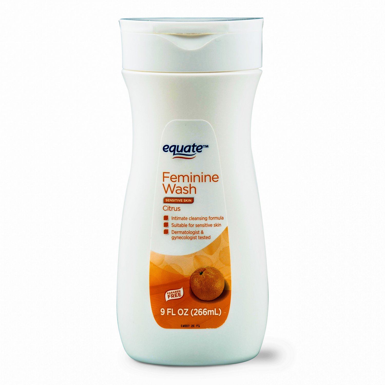 Equate Sensitive Skin Feminine Wash Citrus Scent 9 Oz