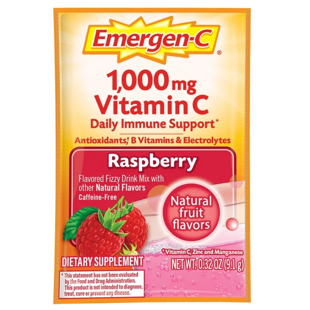 Emergen-C 1000mg Vitamin C w/ Antioxidants B Vitamins & Electrolytes ...