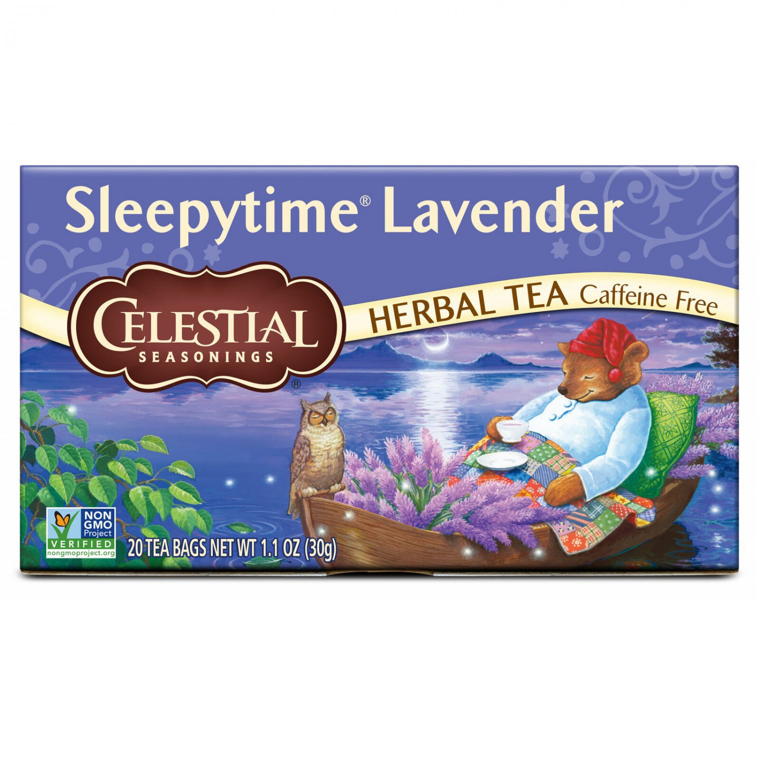 Celestial Seasonings Sleepytime Lavender Tea, 20 Count (2 Boxes)