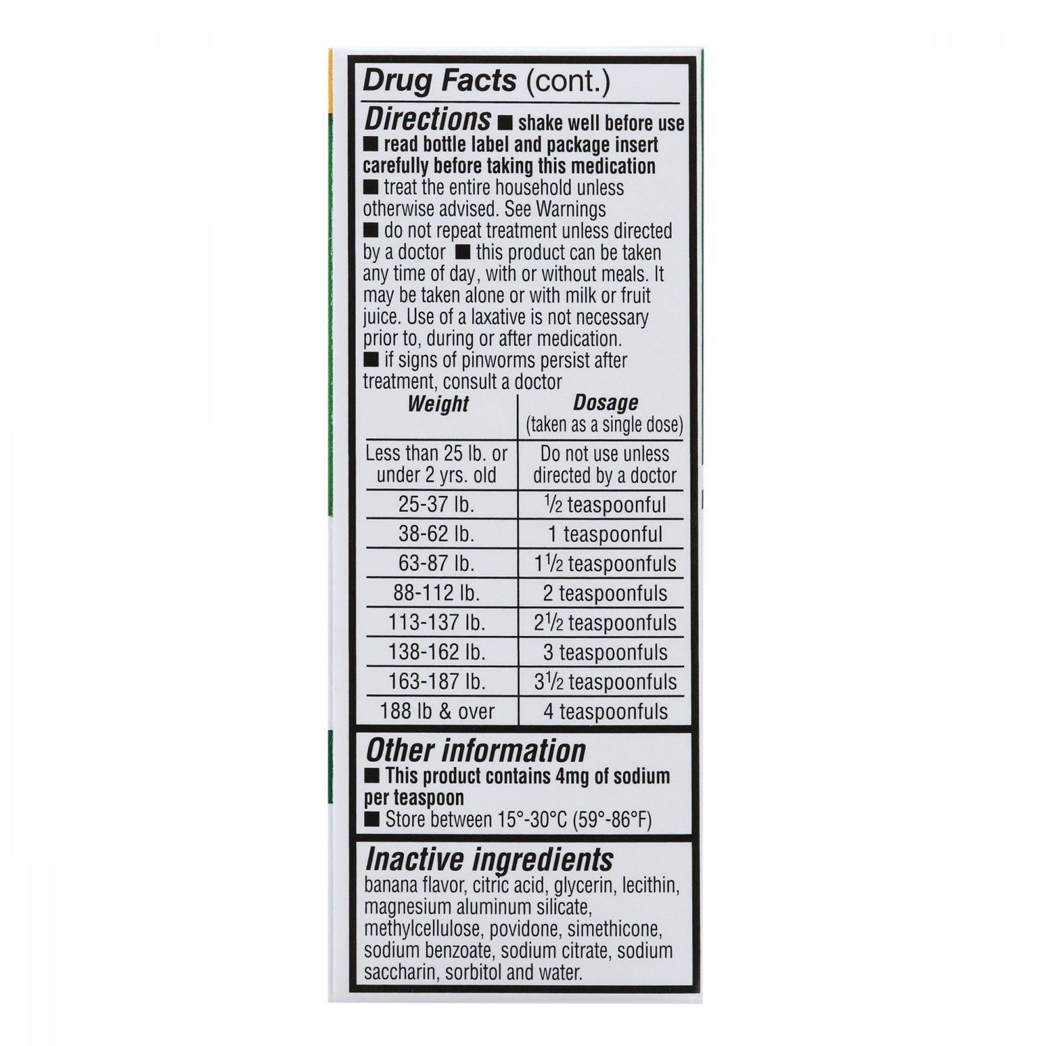 Reese's Pinworm Medicine, Tratamiento Oxiuros, 1 Oz