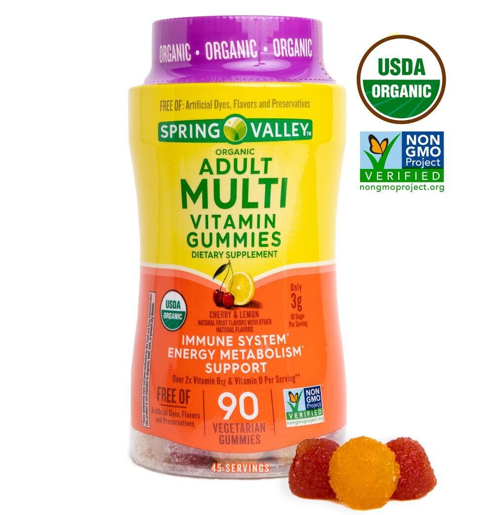 Spring Valley Adult Multivitamin Vegetarian Gummies 90 Count