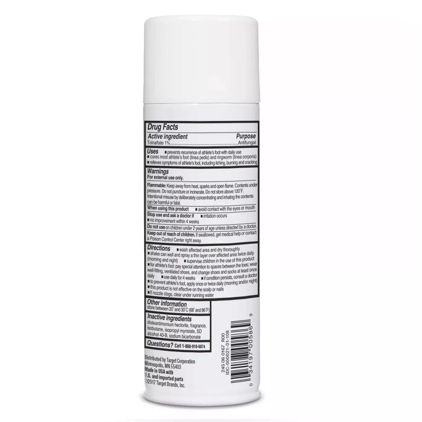 Antifungal Powder Spray - 4 oz - up & up™