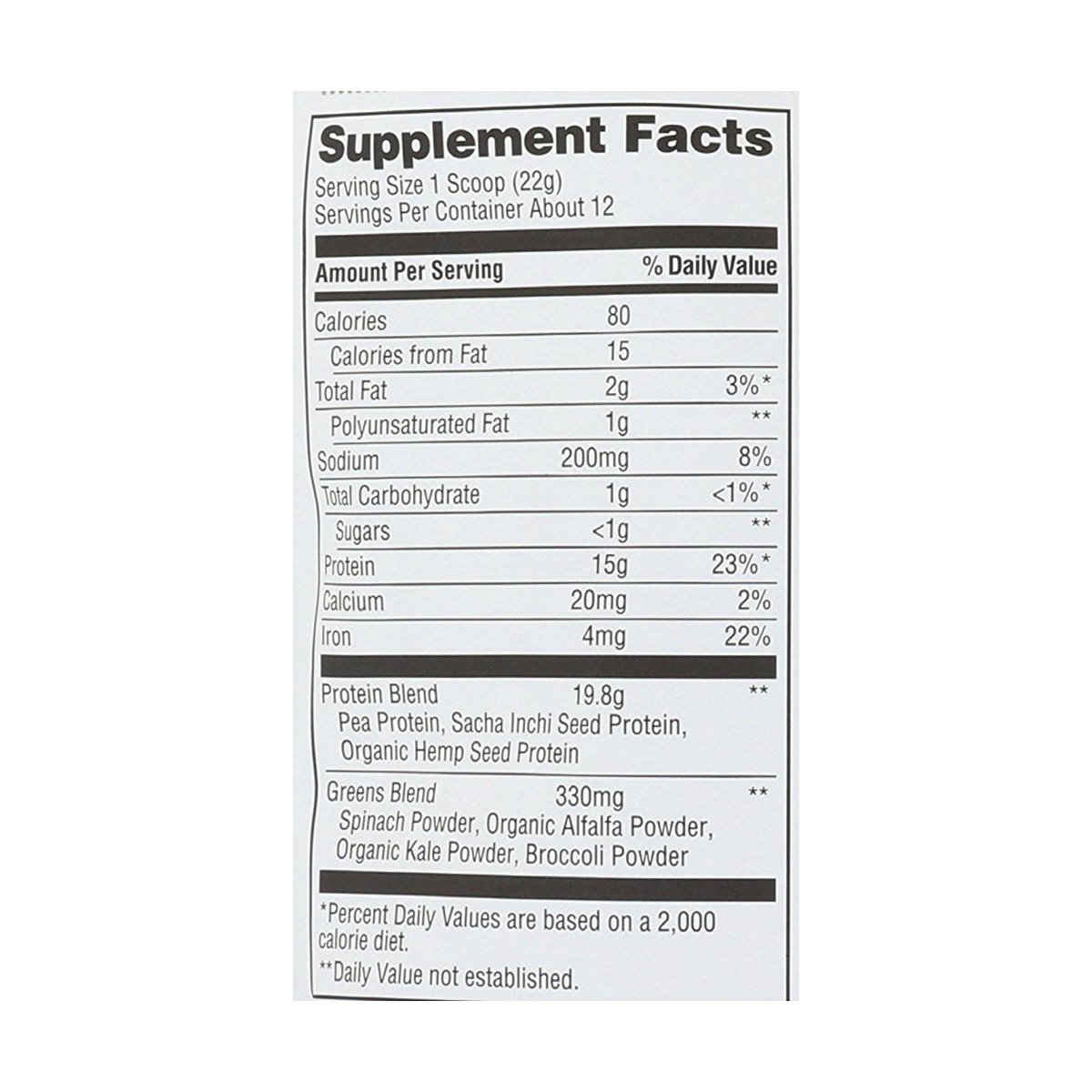 365 Plant Protein Smoothie Coconut Almond 15g Protein, 9 Oz